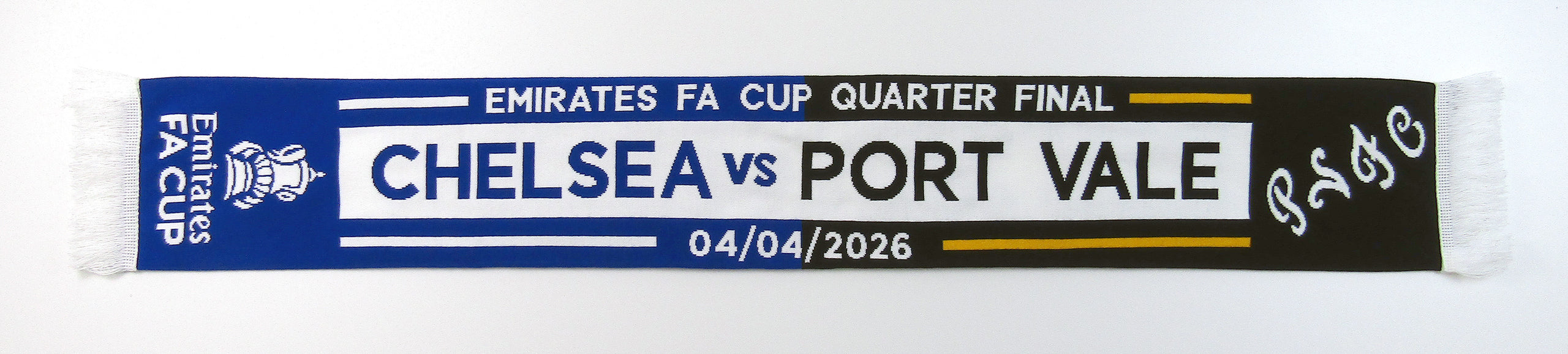 FA Cup Quarter Final Scarf – Port Vale Store